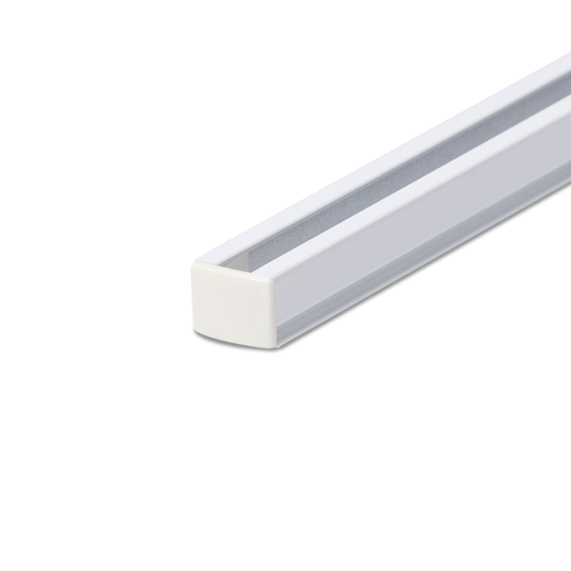 FORTIS CEILING rail 300cm white 25kg (FTCR3) – Picture Rail Systems